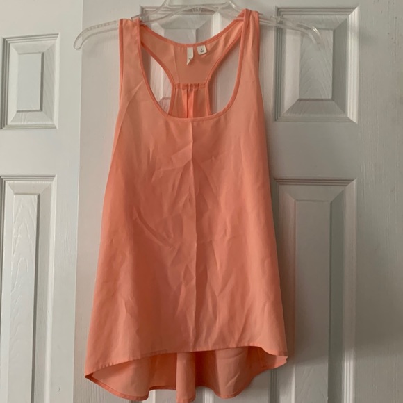 Frenchi | Tops | Peach Tank Top | Poshmark